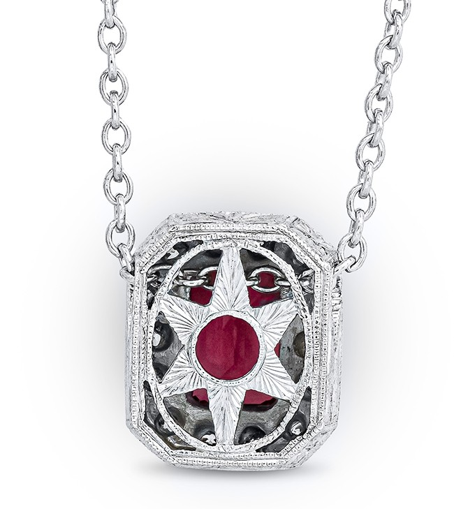 Gordon Clark Pendant with Star on back