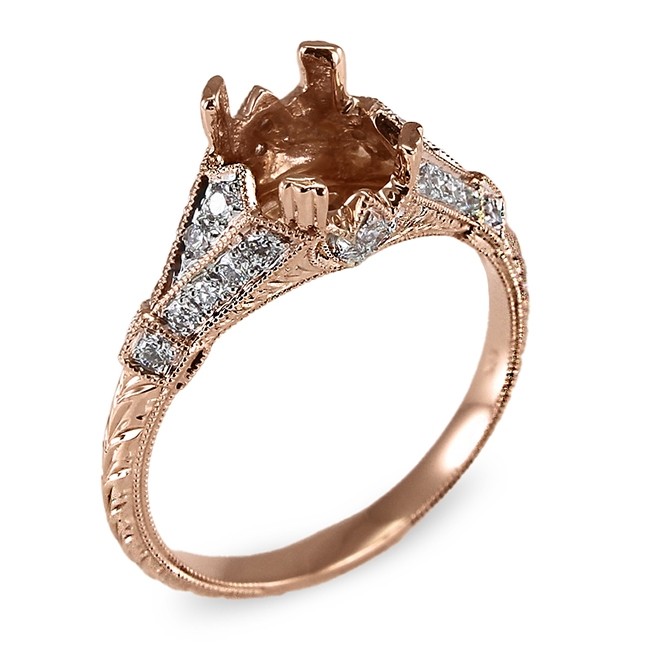 Gordon Clark Antique Diamond Engagement Ring